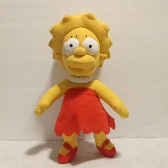 Universal Studio | Toys | The Simpsons Lisa Simpson Plush T2 | Poshmark